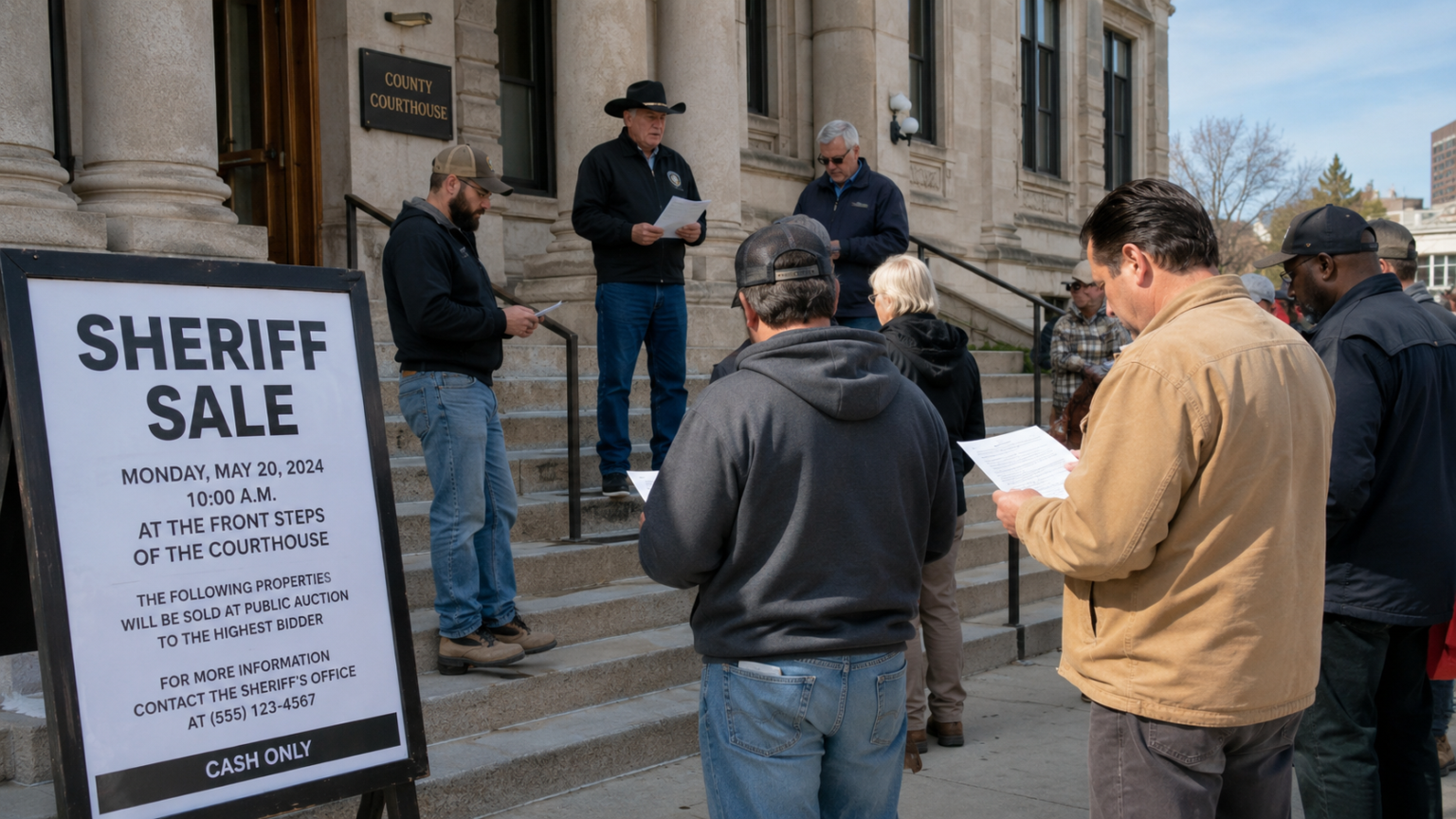 Sheriff Sale Investing for Real Estate Investors - Foreclosure Flips